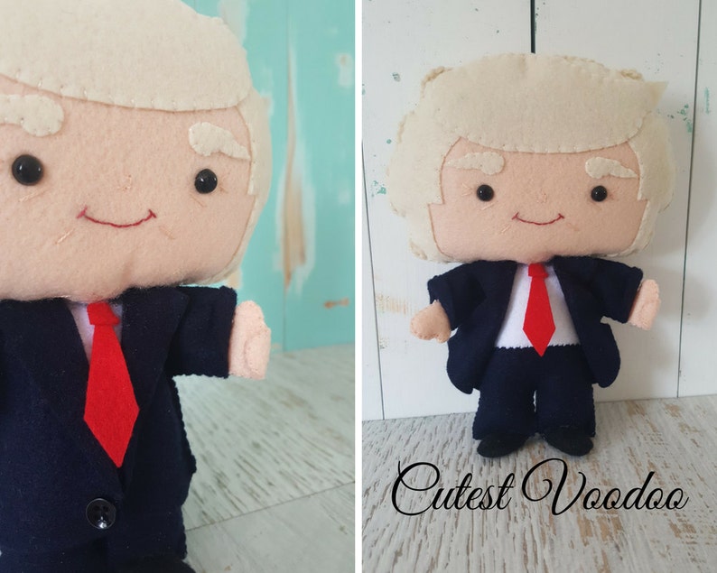 PDF PATTERN. President Donald Trump PDF Felt Pattern - Etsy