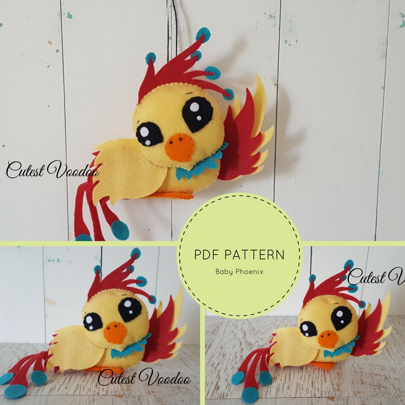 Phoenix Pattern - Etsy