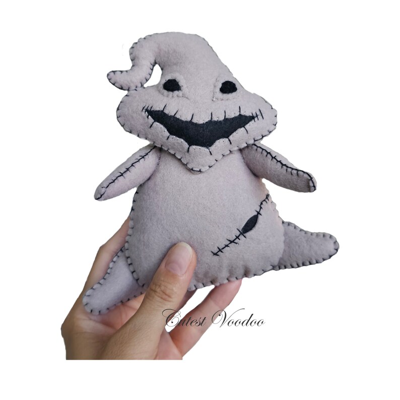 PDF PATTERN. Oogie Boogie Nightmare Before Christmas Felt Sewing ...