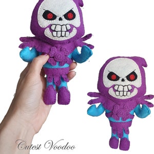 PDF PATTERN. Skeletor Felt Gothic Sewing PDF Pattern - Etsy