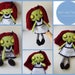 PDF PATTERN. Zombie Raggedy Ann Gothic Horror Plush PDF Felt | Etsy