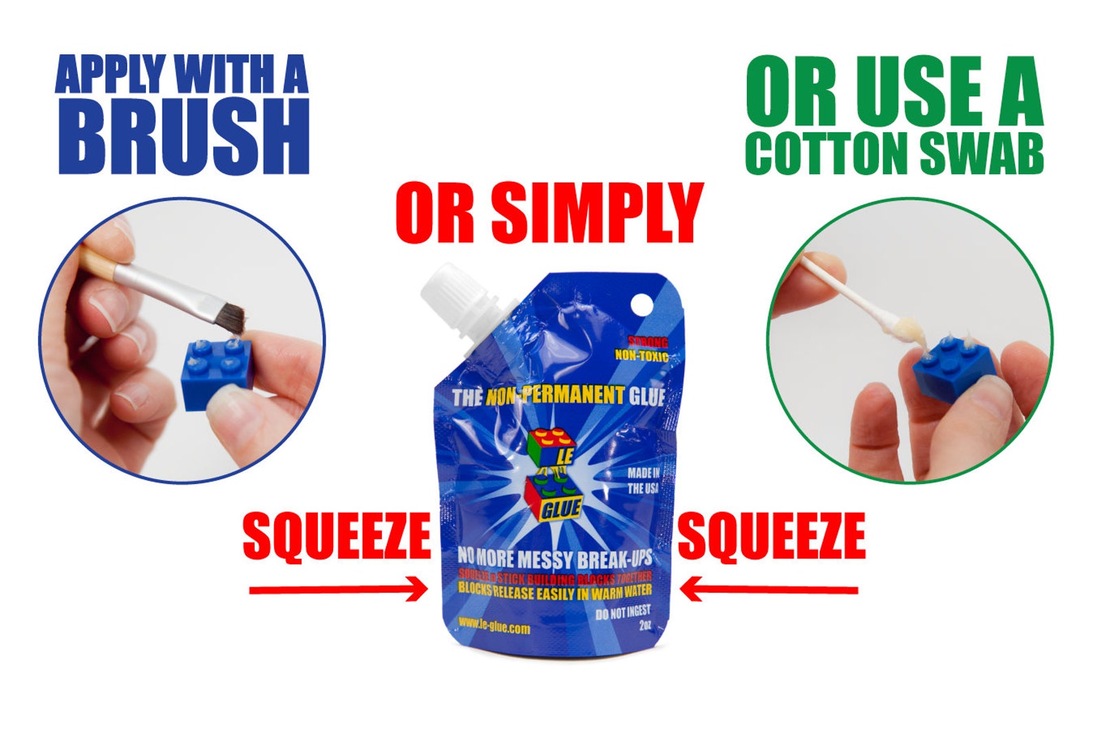 Le-glue Spout Pack Easy Applicator, Free Shipping to US! - Etsy