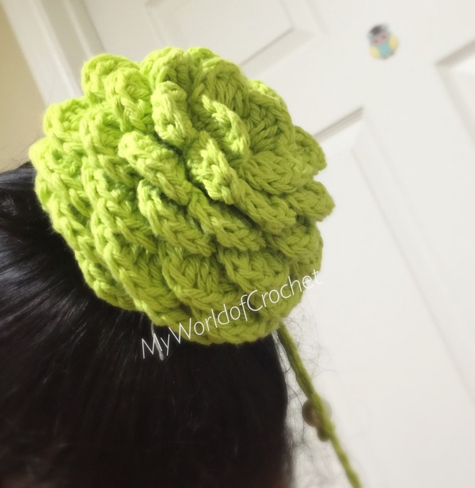 Crochet Bun Cover Pattern Ballet, Dance, Bun Holder, Horse Show Hair ...