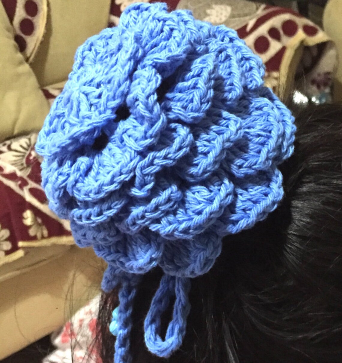 Crochet Bun Cover Pattern Ballet, Dance, Bun Holder, Horse Show Hair ...