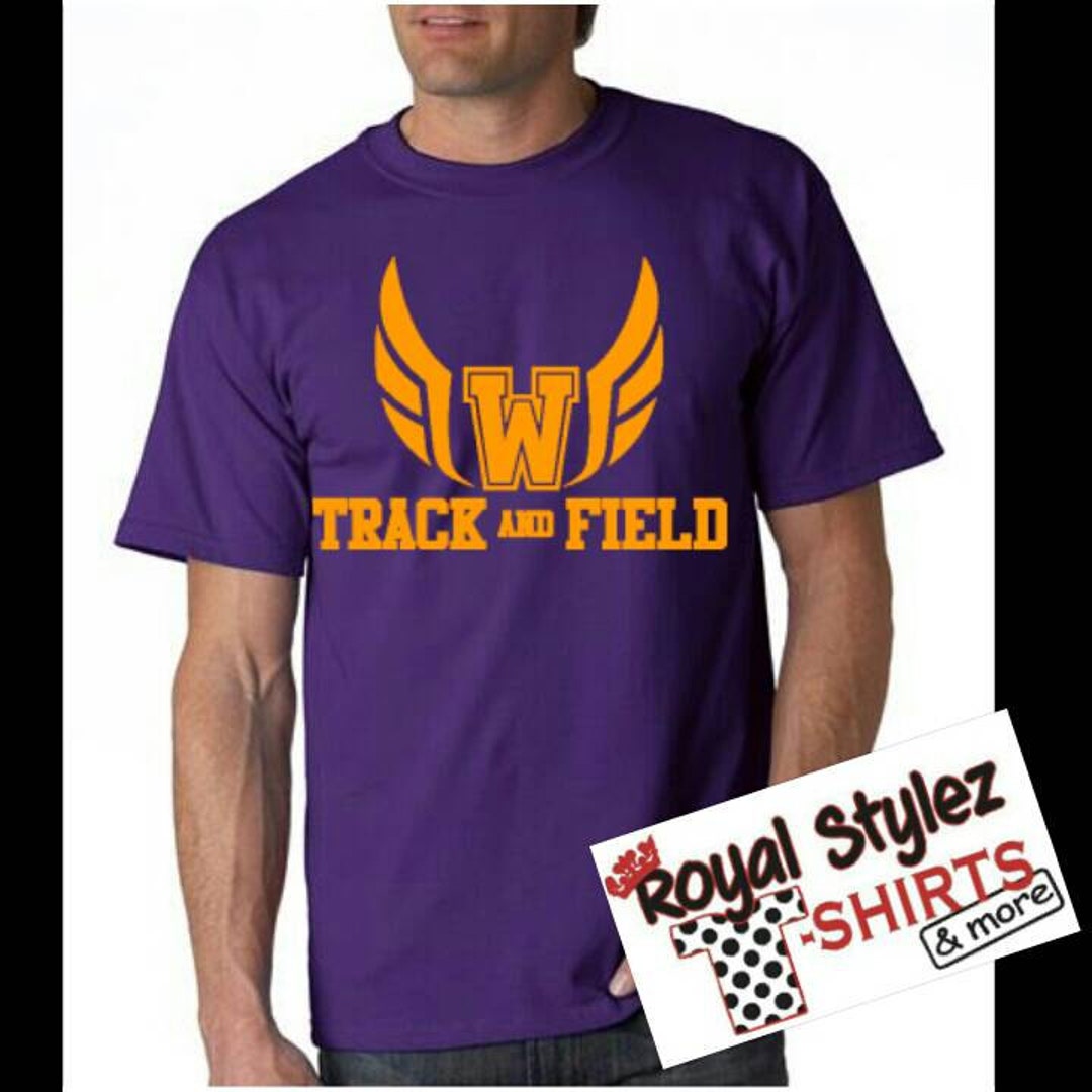 Custom Track & Field Shirt - Etsy