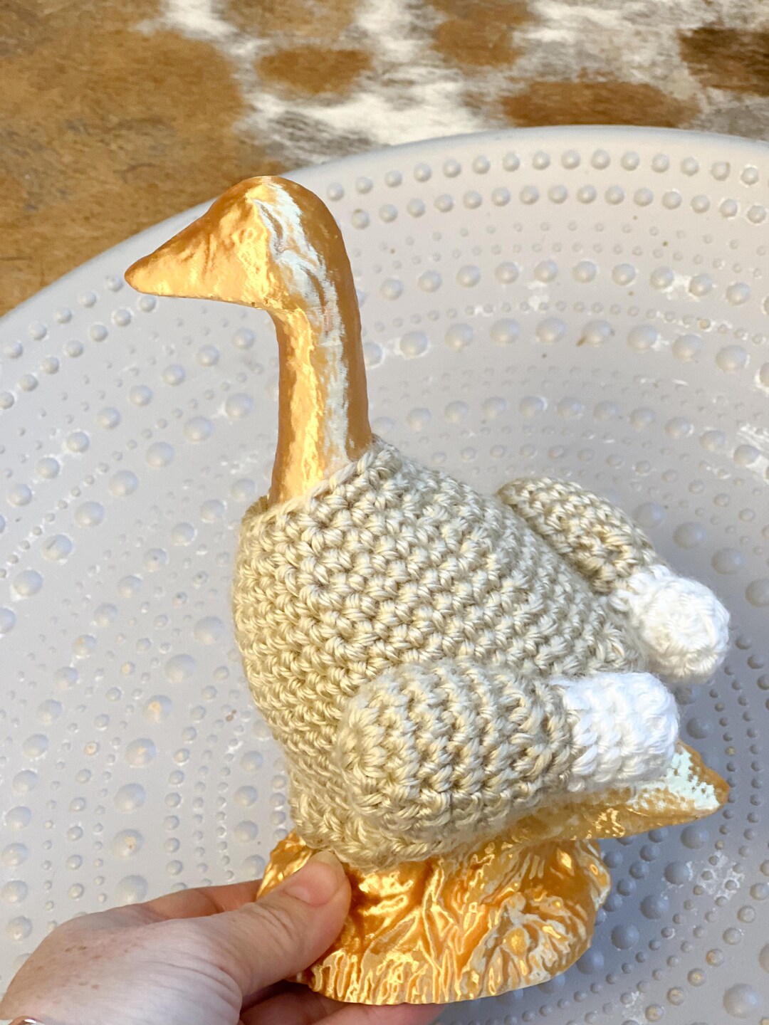 PATTERN for 7 Inch DESK Goose Thanksgiving Turkey Fall Outfit Digital ...