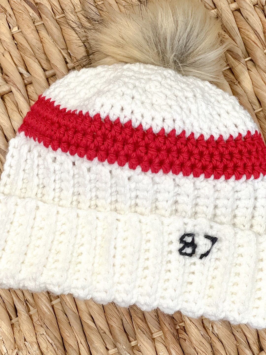 Kansas City Chiefs Swiftie Crochet Hat With Pom - Etsy