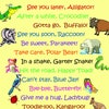 See Ya Later Alligator Poster 11 X 17 - Whimsical Good-bye Sayings ...