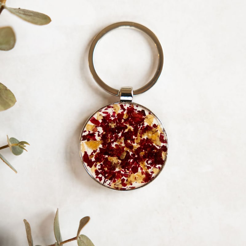 Small Flower Key Chains - Etsy