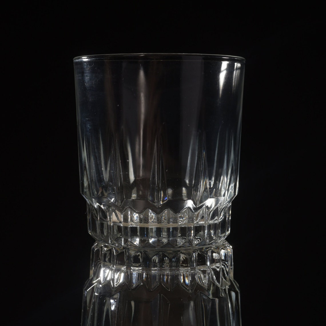 Vintage French Arcoroc Rocks Glasses Old Fashioned Crystal Glasses Set ...