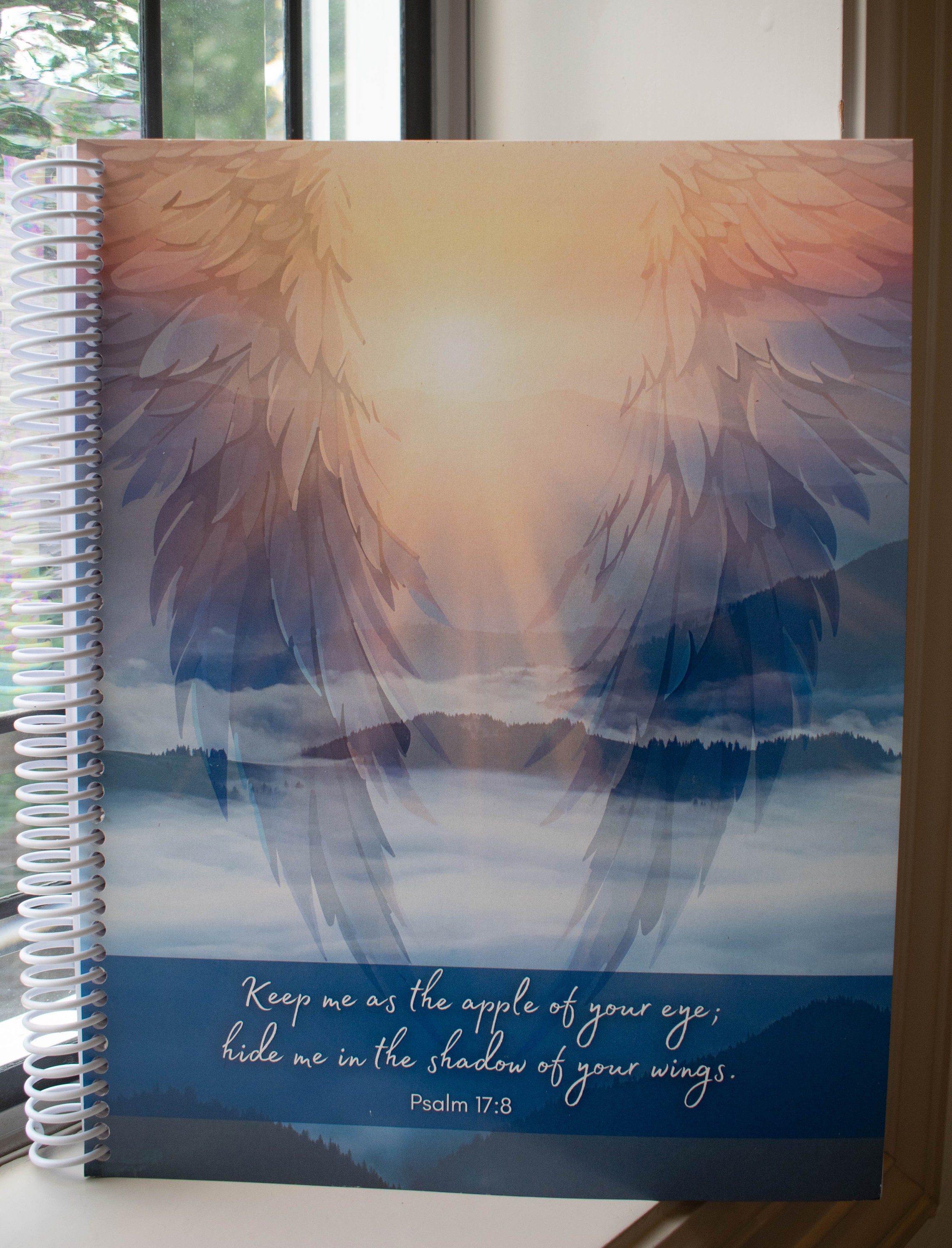 Full Size 200 Pages 8.5 X 11 Angel Notebook Bible Study Carpathian ...