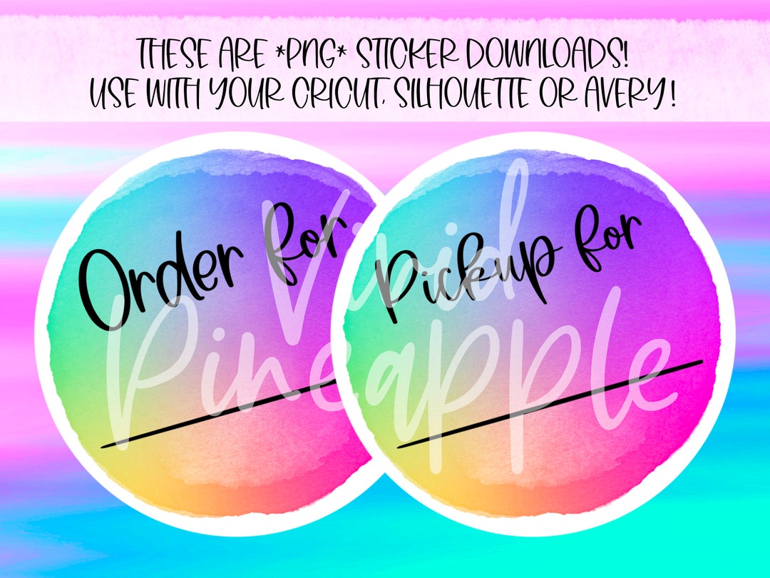 PNG Sticker Downloads - Pickup for Sticker - Order for Sticker ...