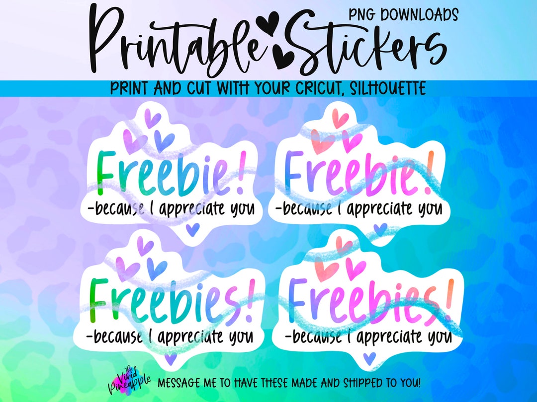 PNG Sticker Download - Freebies! Because I Appreciate You! - Small ...