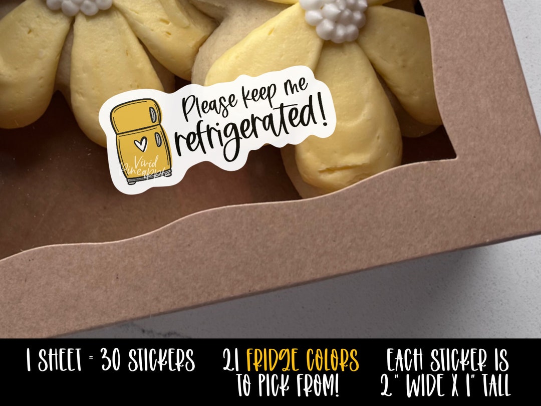 30 Stickers per Sheet - Please Keep Me Refrigerated * 21 Different ...