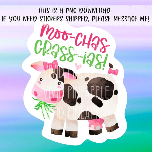 Cow Pun Thank You - Etsy