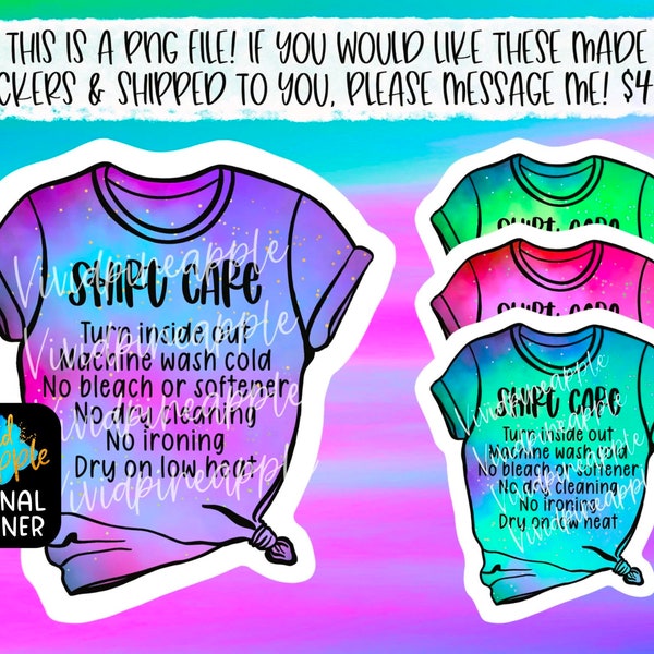 Dtf Care Instructions Svg - Etsy UK