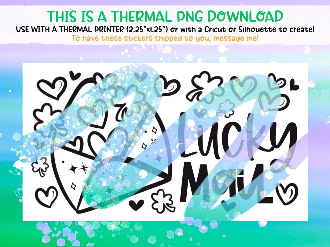 PNG Sticker Download - Lucky Mail & Happy Mail - St. Patricks Day ...
