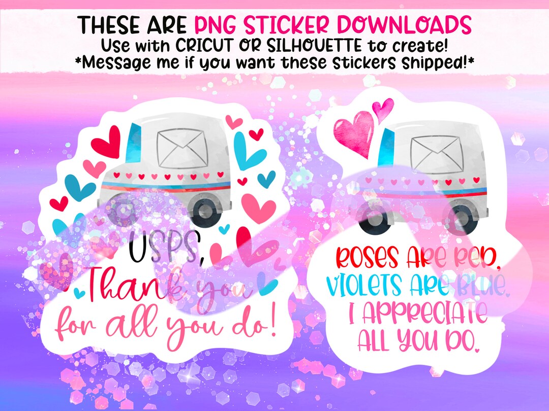 PNG Sticker Downloads USPS Thank You for All You Do - Etsy