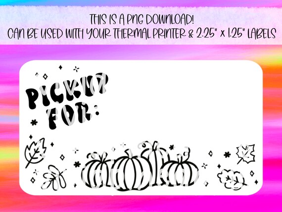PNG Sticker Download Pickup for / Order for / Special - Etsy