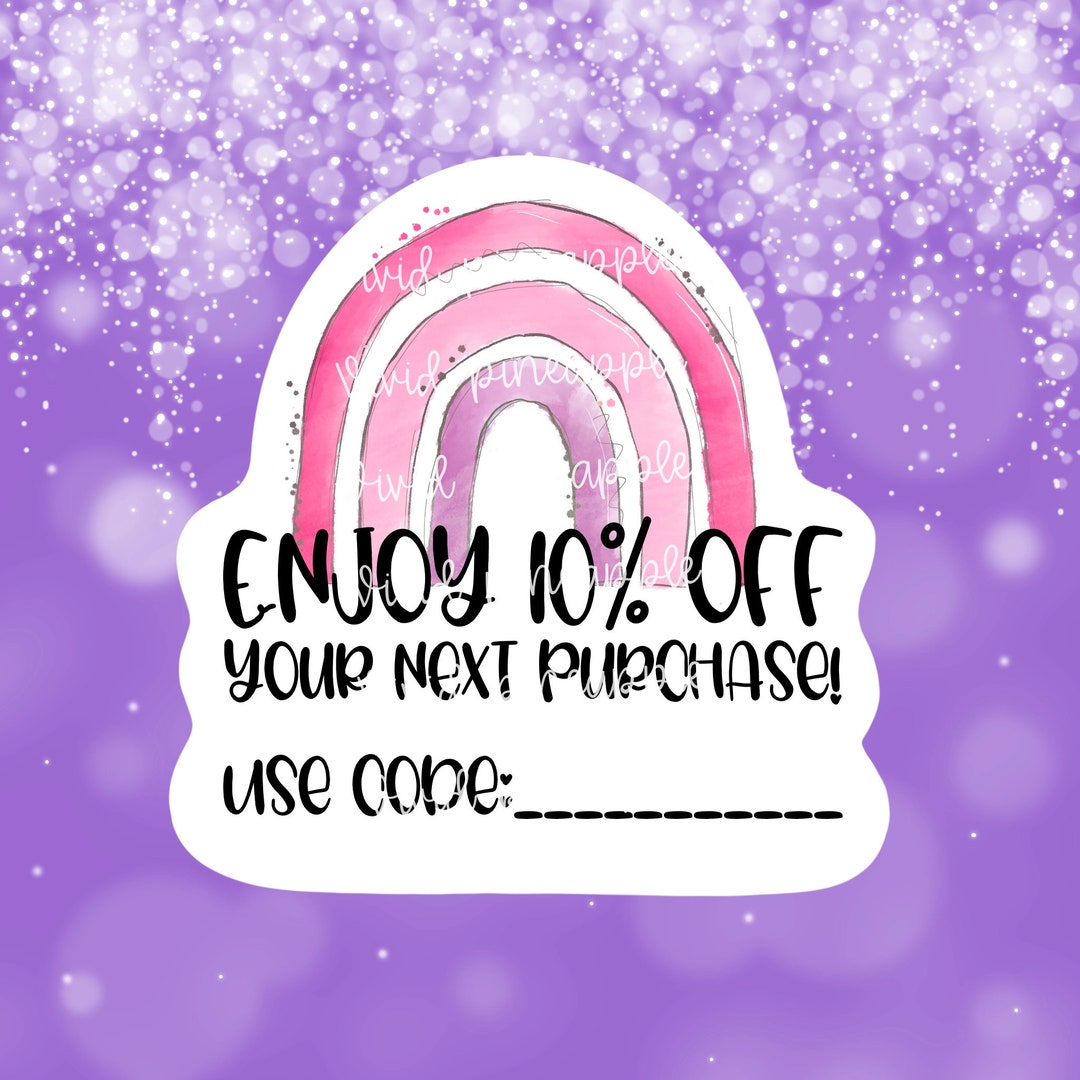 Automatic Download - Enjoy 10-30% off Your Next Purchase Sticker ...