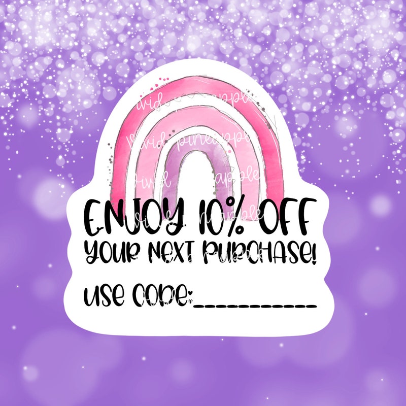 Coupon Code - Etsy