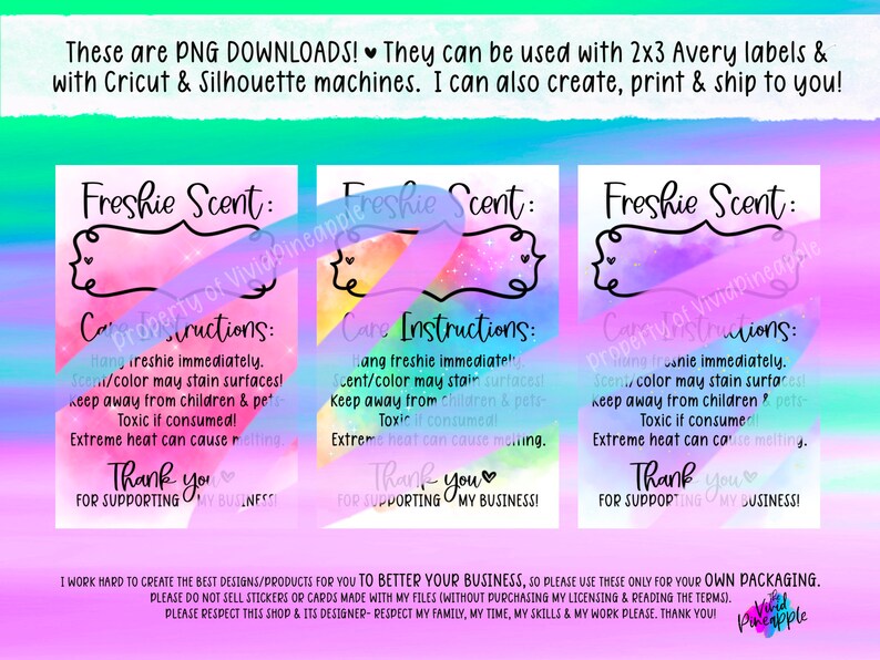 PNG Sticker Downloads Freshie Care Stickers Freshie - Etsy