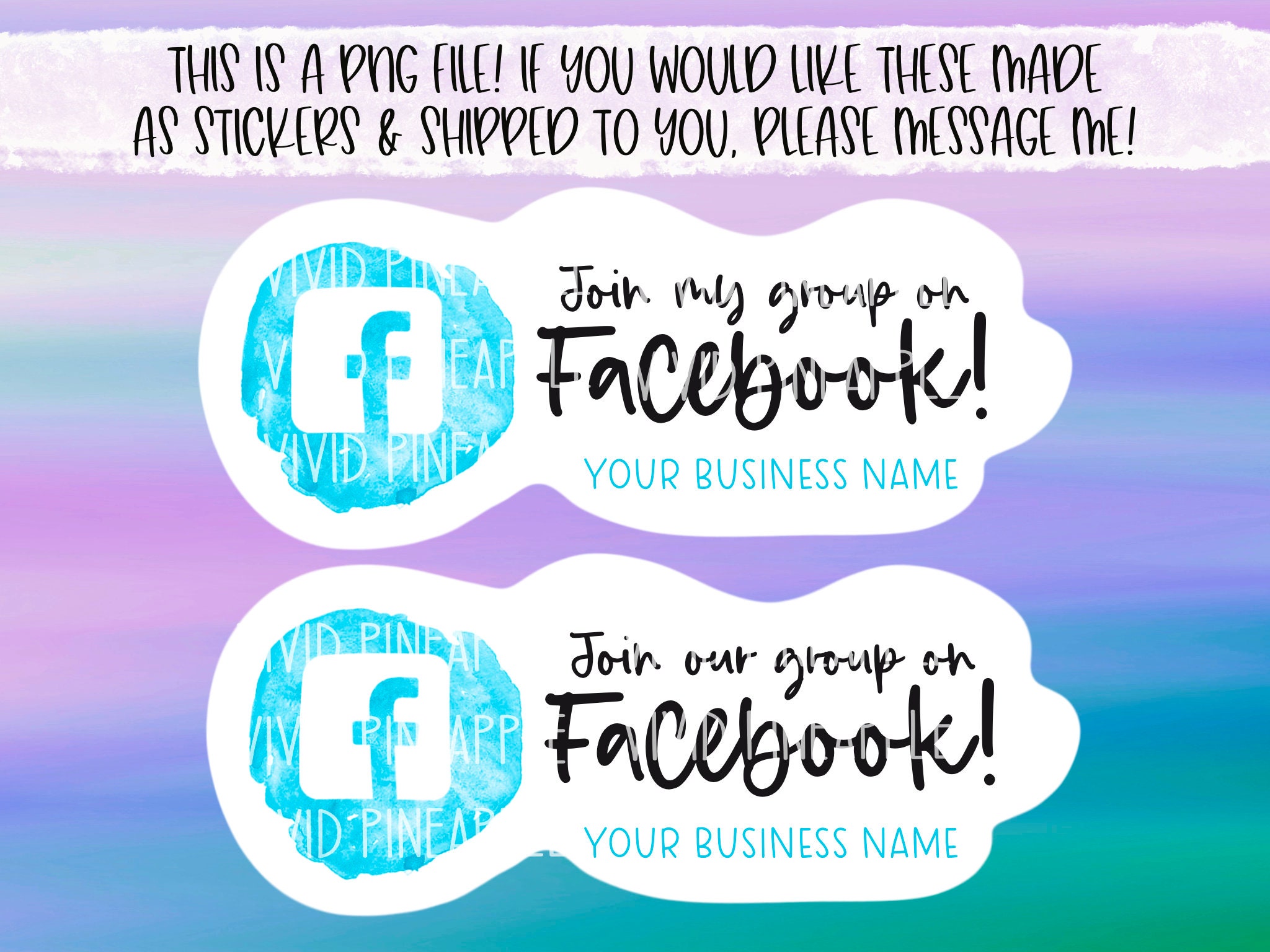 PNG Sticker Download Join My/our Group on Facebook - Etsy
