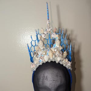 Mermaid Crown, Shell Crown, Seashell Crown, Ocean, Crowns and Tiaras ...