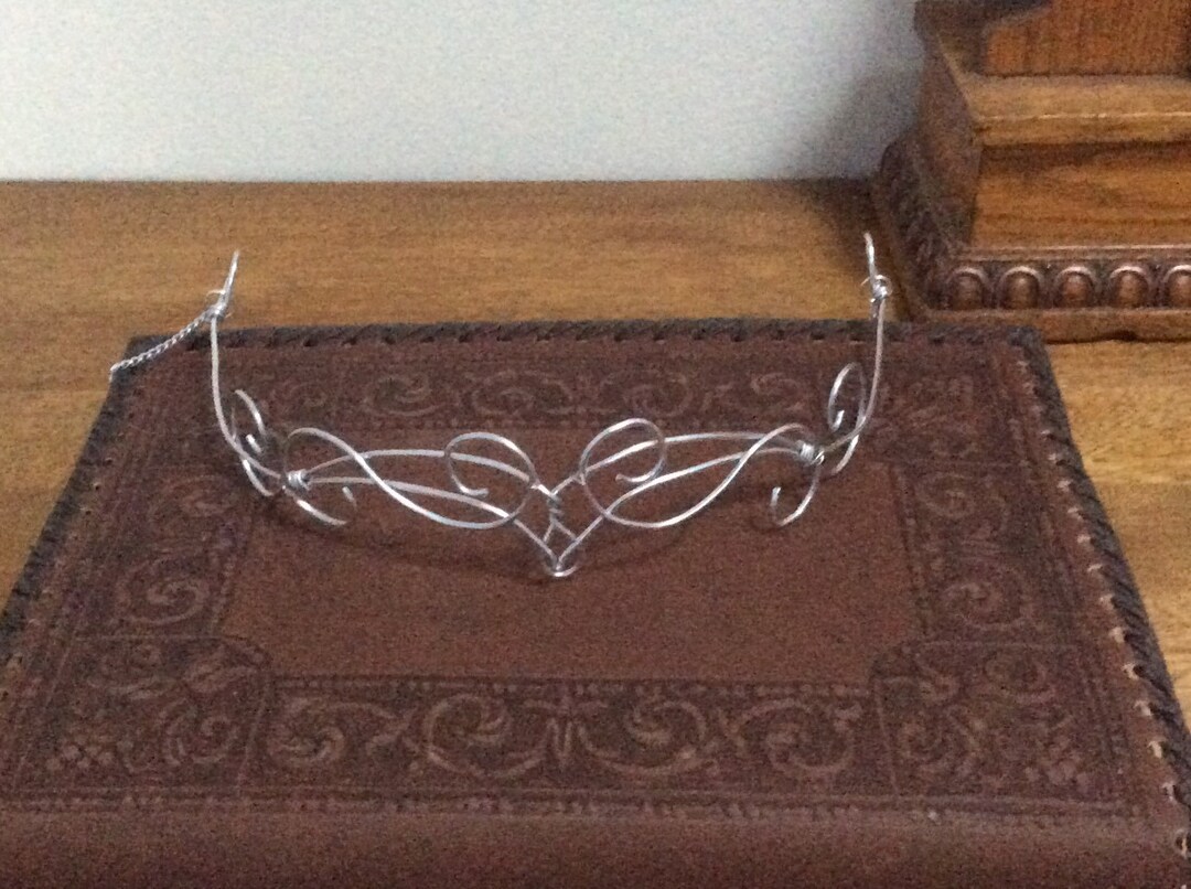 Silver Elven Circlet, Renaissance Circlet, Costume Accessory, Headpiece ...