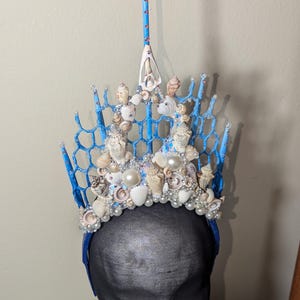 Mermaid Crown, Shell Crown, Seashell Crown, Ocean, Crowns and Tiaras ...