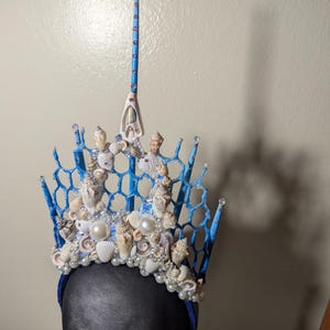 Mermaid Crown, Shell Crown, Seashell Crown, Ocean, Crowns and Tiaras ...