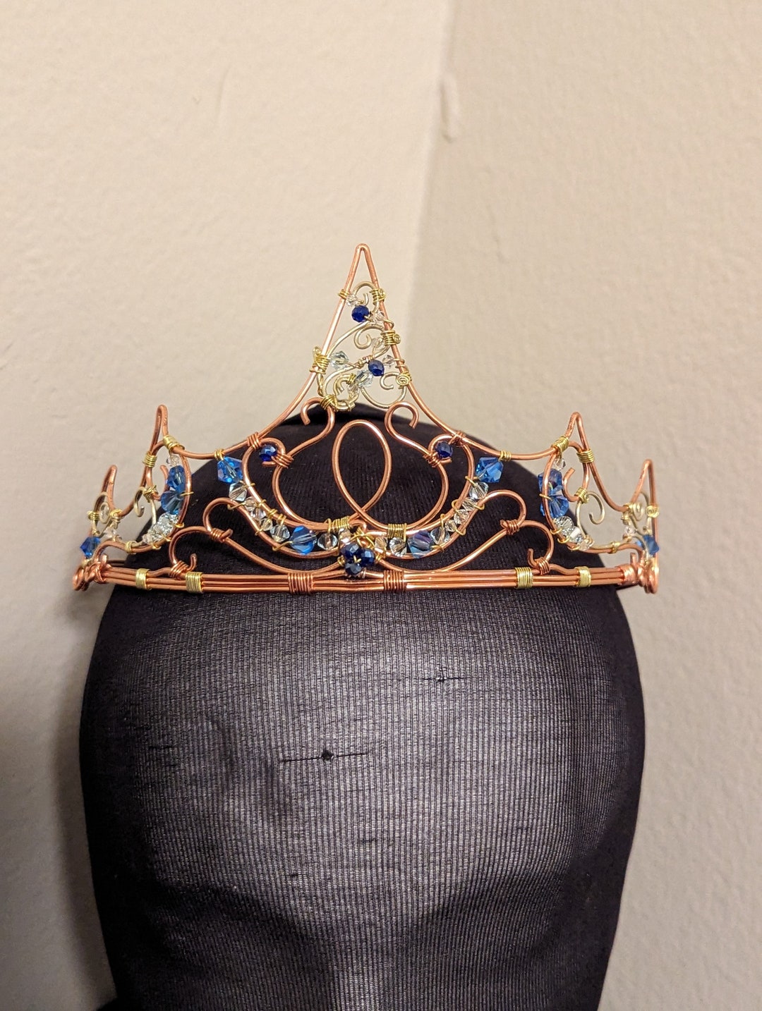 Copper Tiara, Renaissance Tiara, Hair Accessory, Headpiece, Princess ...