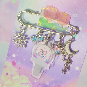 Aespa Pins - Supernova Themed Brooch - Winter | Karina | Giselle ...