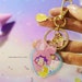 JUNGKOOK Keychain / Bts Acrylic Key Ring Bunny Kookie for Planner and ...