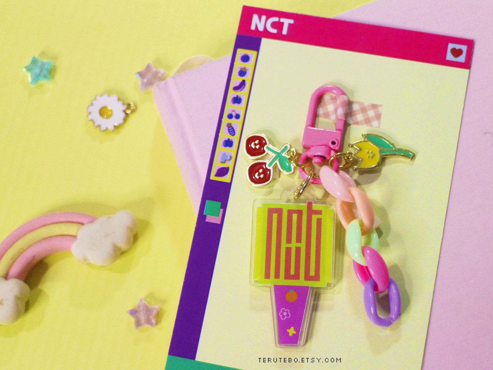 NCT Key Ring WAYV Lightstick Airpod Key Chain Kpop new - Etsy