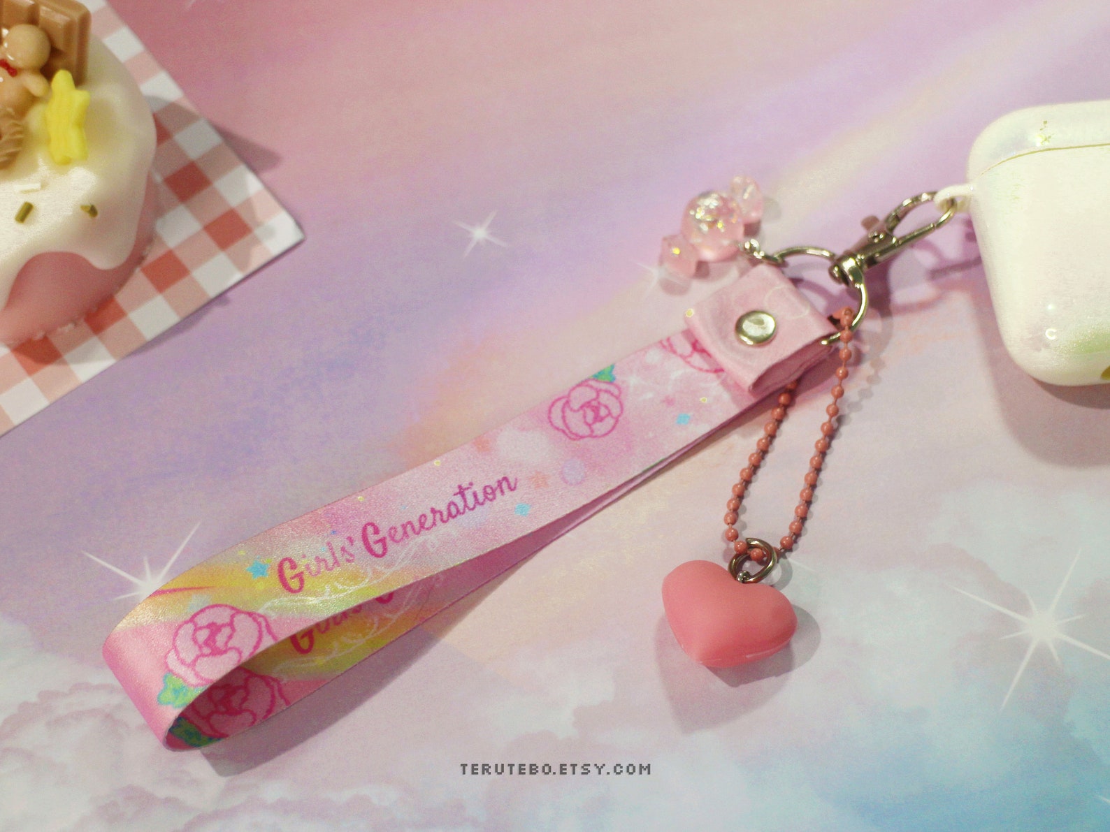 SNSD Keychain / Girls Generation Light Stick / SNSD Lanyard / - Etsy