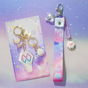 EXO Lanyard / Exo Lightstick Strap Concert Keychain - Etsy