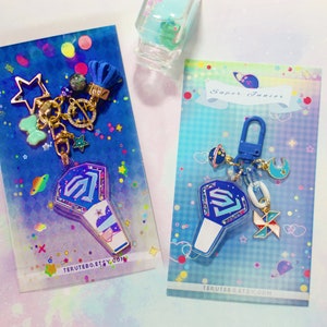 Super Junior Keychains Lightstick / Suju / Sj / Keychain Charm - Etsy
