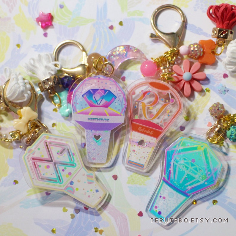 EXO Lightstick / Exo Keychain - Etsy