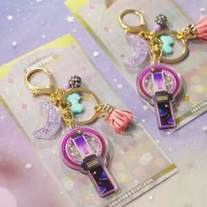 ENHYPEN KEYCHAIN / LIGHTSTICK Charm big - Etsy