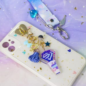 Super Junior Keychains Lightstick / Suju / Sj / Keychain Charm (blue ...