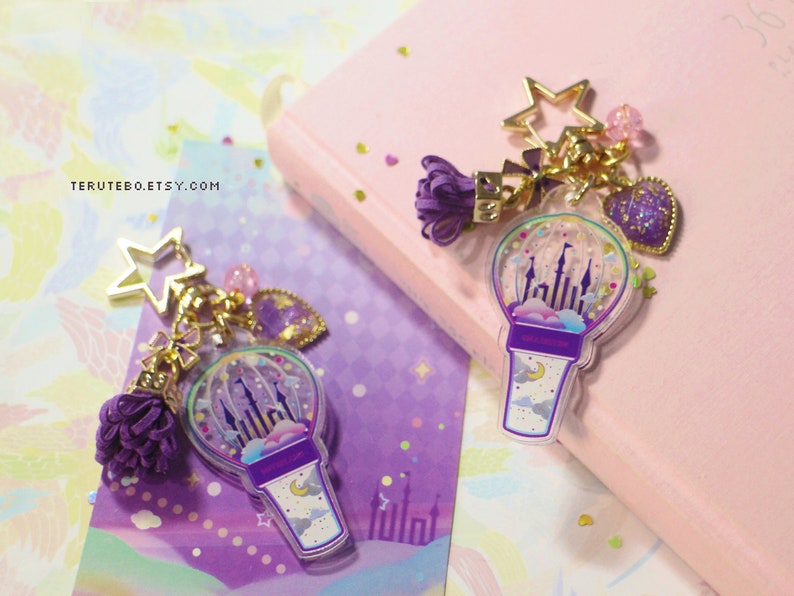 GIDLE Lightstick Keychain / gi-dle Keychain Acrylic - Etsy