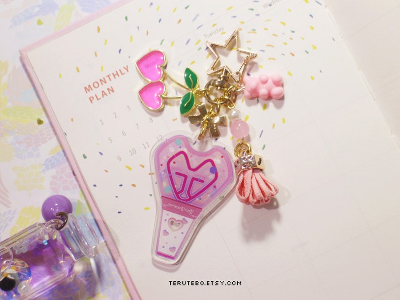 SNSD Keychain / Girls Generation Light Stick / Snsd Lanyard / - Etsy