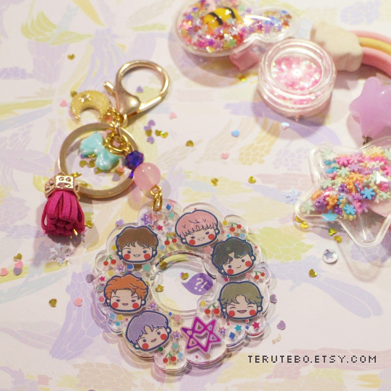 ASTRO Keychain / Key Ring / Astro Charm / Kpop Key Chain / | Etsy