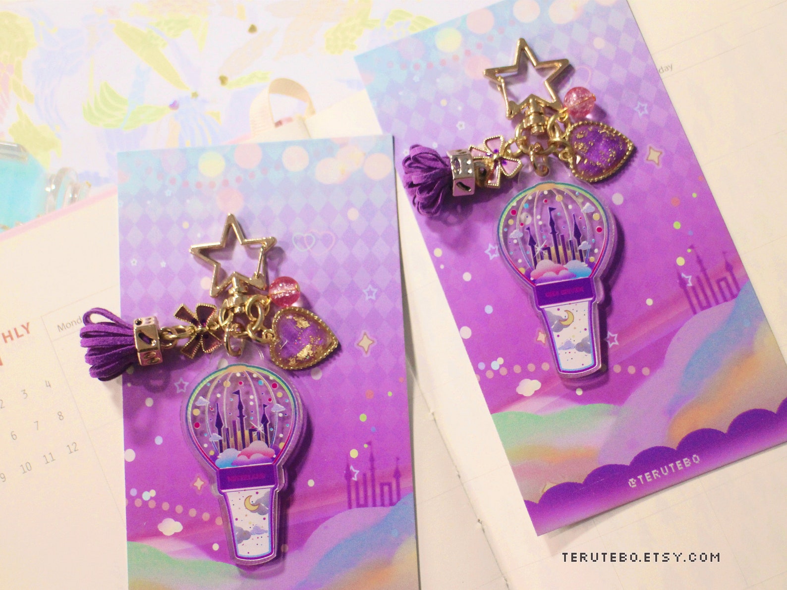 GIDLE Lightstick Keychain / gi-dle Keychain Acrylic NEW Charm - Etsy