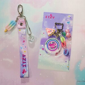 ITZY Keychain / Itzy Light Ring Strap - Etsy