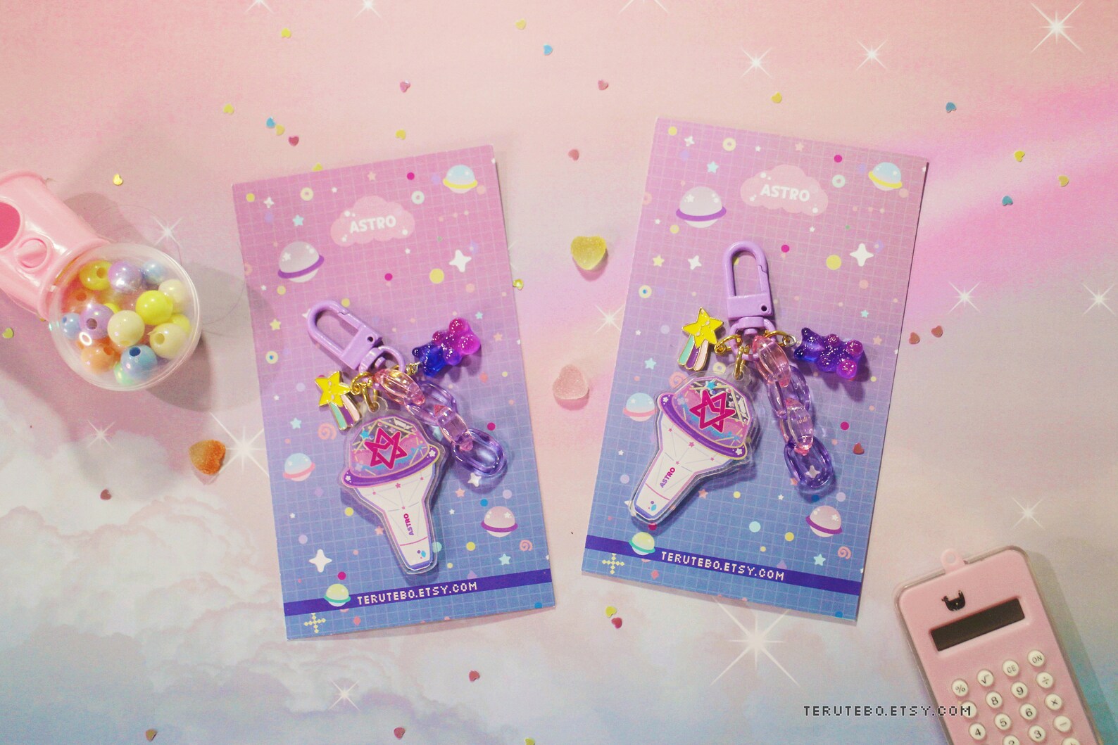 ASTRO Kpop Keychain / Astro Keychain Lightstick Acrylic Group | Etsy