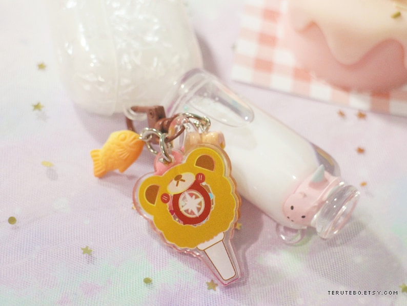 STRAY KIDS Phone Strap Charm / Stray Kids Lightstick Keychain - Etsy