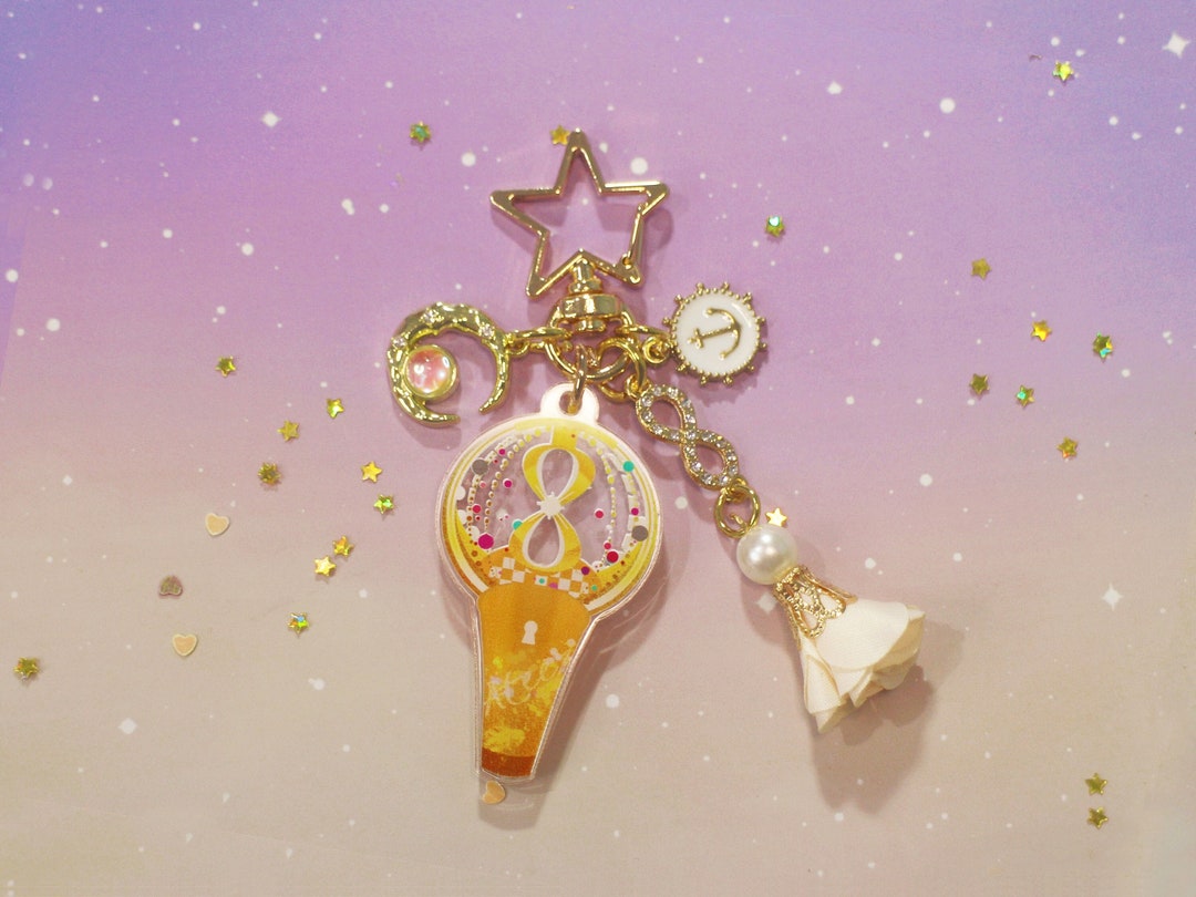 Cute Sparkly ATEEZ Lightstick Keychains - Miniature K-pop Fandom ...