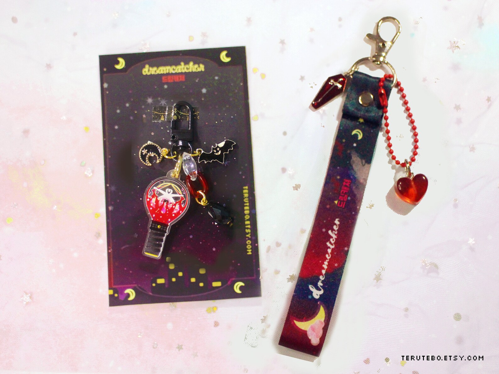 Dreamcatcher Keychain / Dreamcatcher Kpop Key Ring - Etsy